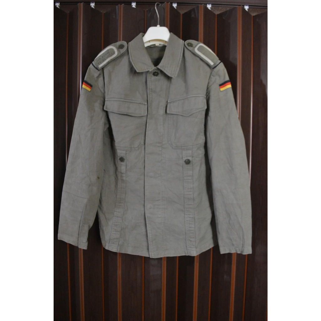 Vintage German Army field jacket gray | Shopee Philippines