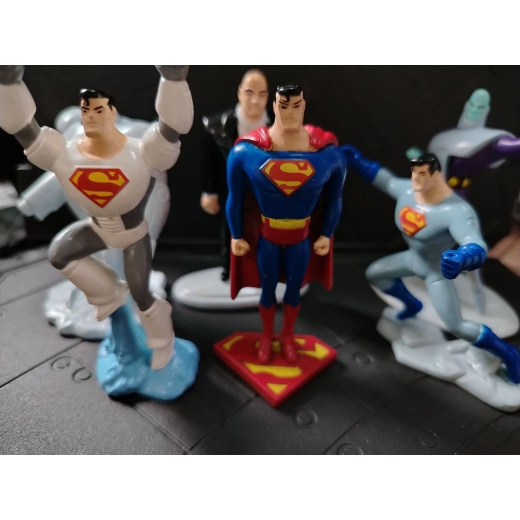 Superman Model Cartoon High Size 7 cm. cm. Superman DC DC DC comic 1998 ...