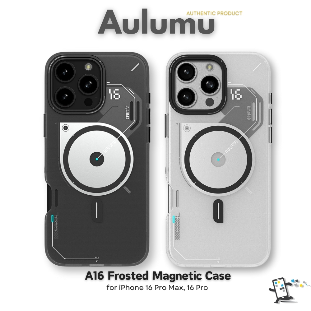 Aulumu A16 Frosted Magnetic Case For iPhone 16 Pro Max And 16 iPhone 16 ...