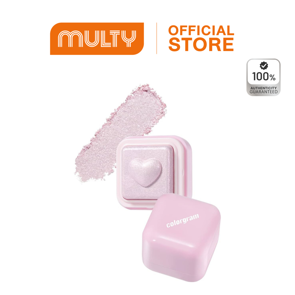 Colorgram Milk Bling Hearlighter 2.2g A Fine Shimmer Highlighter That ...