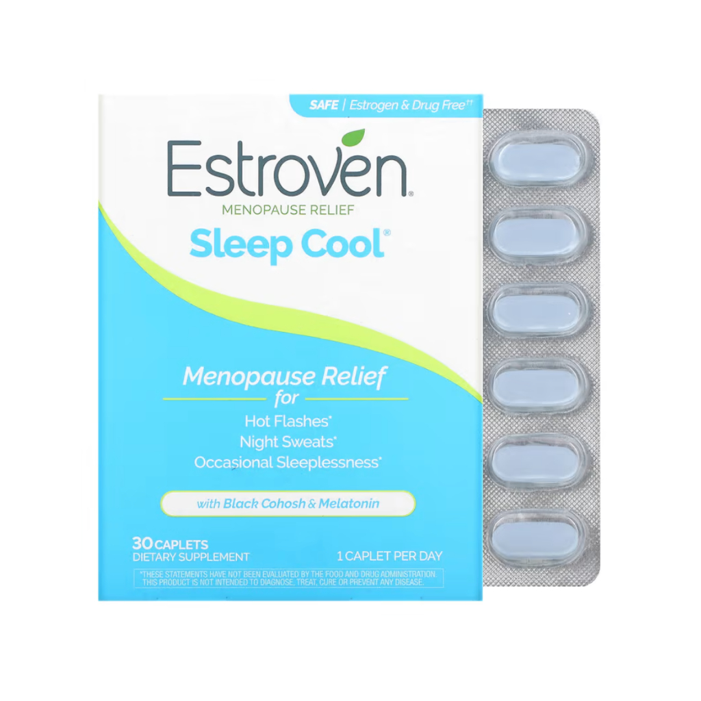 Estroven Menopause Relief + Sleep Cool 30 Caplets | Shopee Philippines