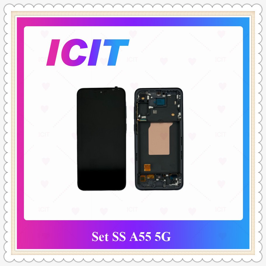 Set Of ss A55 5G Screen Spare Parts For With Touch Mobile Phone LCD ...