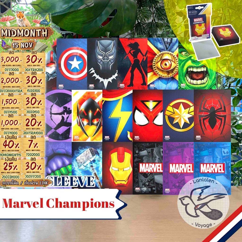 [Hot Selling] GAMEGENIC MARVEL CHAMPIONS ART SLEEVE Collective Card ...