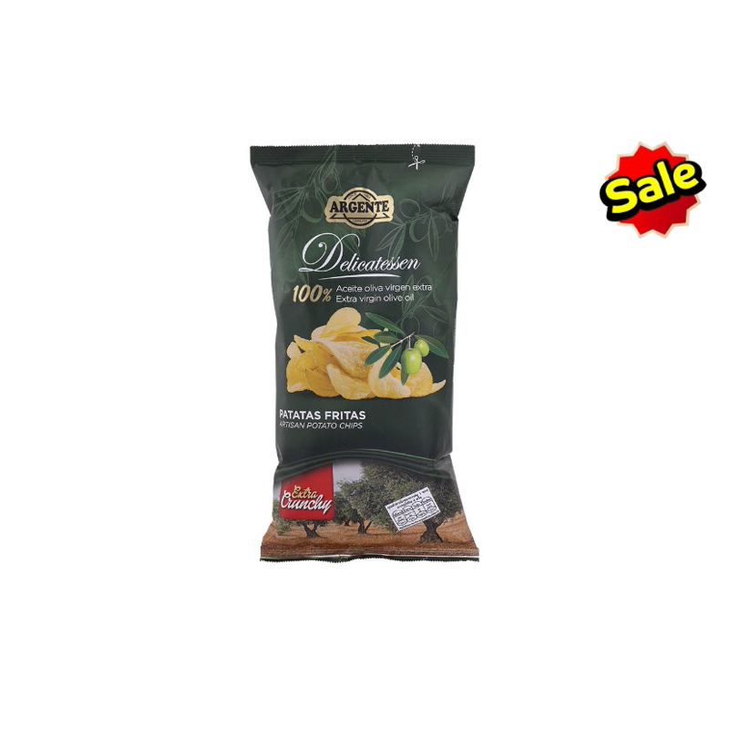 Argente Delicatessen Aisan Potato Chips Extra Virgin Olive oil 120g ...