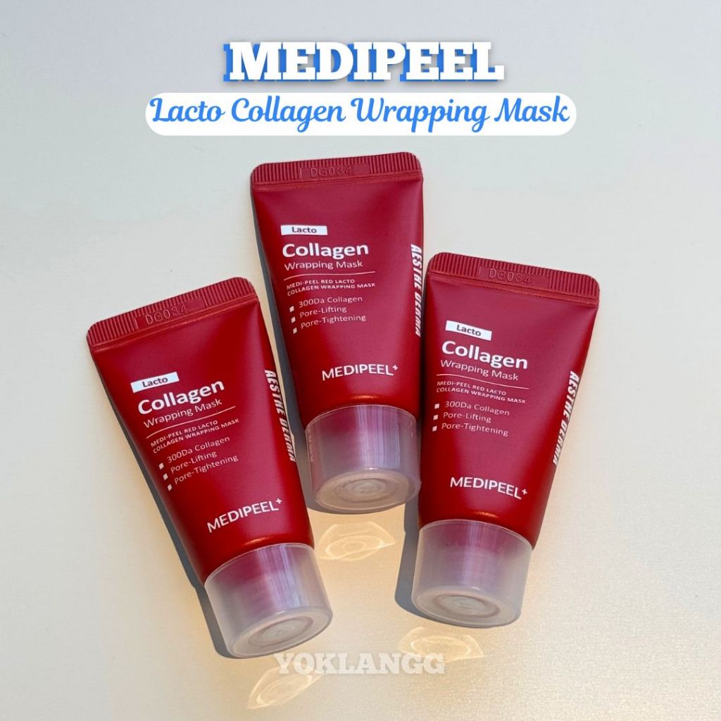 MEDI-PEEL Red Lacto Collagen Wrapping Mask 15ml | Shopee Philippines