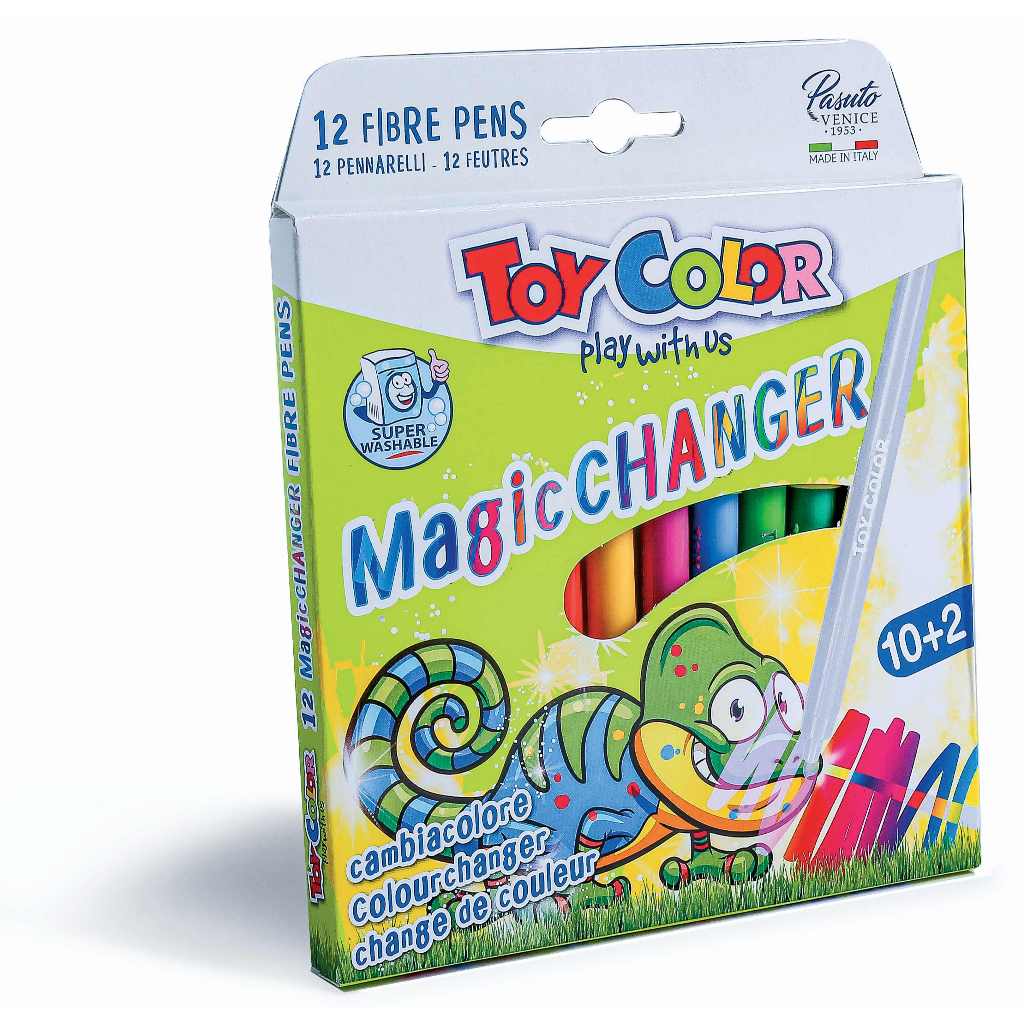 TOYCOLOR Color Changing MAGIC Pen/MAGIC CHANGER Set 10+2 Handle ...