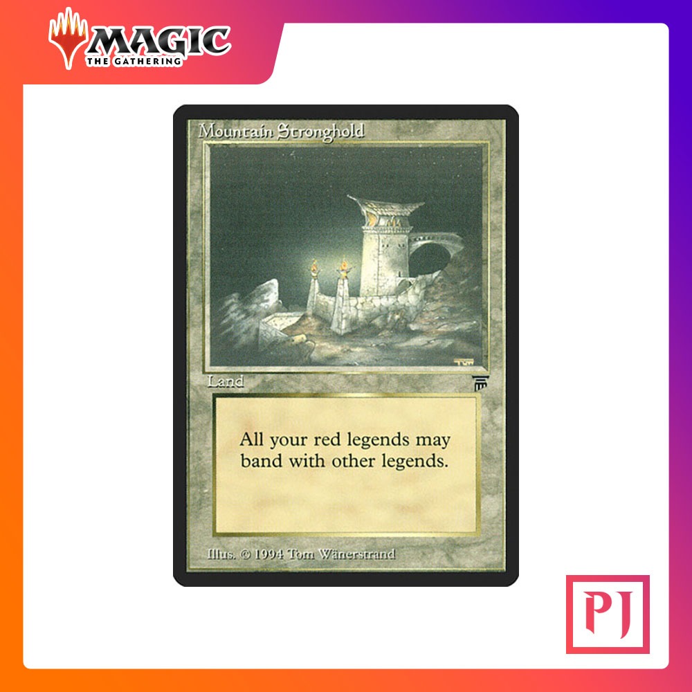 [MTG] Mountain Stronghold [LGN] [LAND] [RARE] [NORMAL] [ENG] (Magic ...