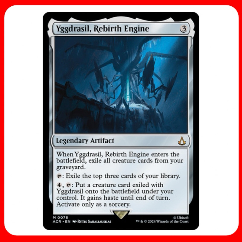 [MTG] Yggdrasil Rebirth Engine [ARC] [ARTIFACT] [MYTHIC] [NORMAL] [ENG ...