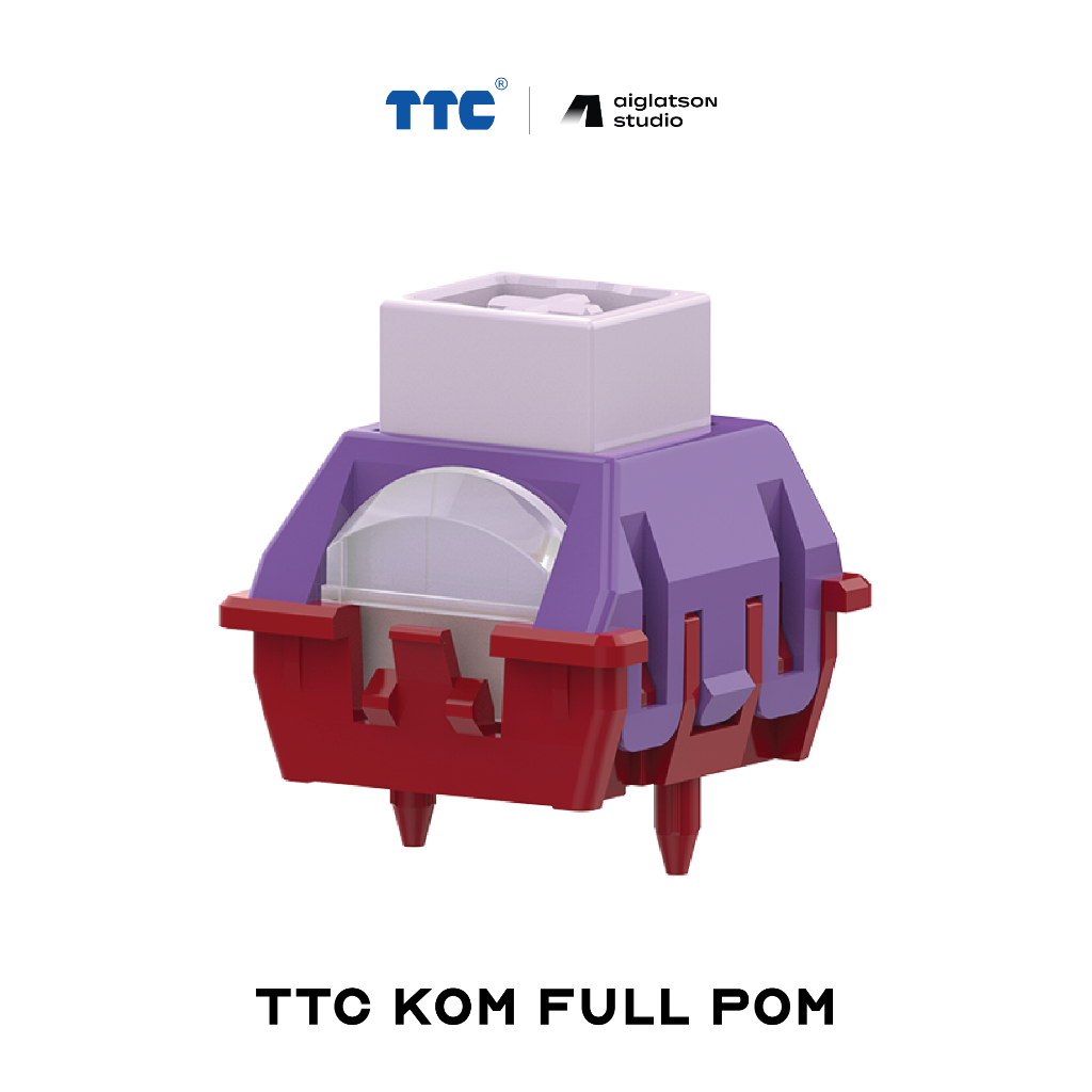TTC KOM Full POM Keyboard Switch-Magnetic (Pack Of 10/11) | Shopee ...