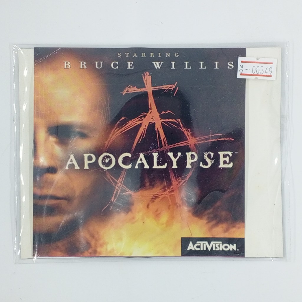 [00349] APOCALYPSE (US) Copy Game Disc PS1 Pump Factory Used In Good ...