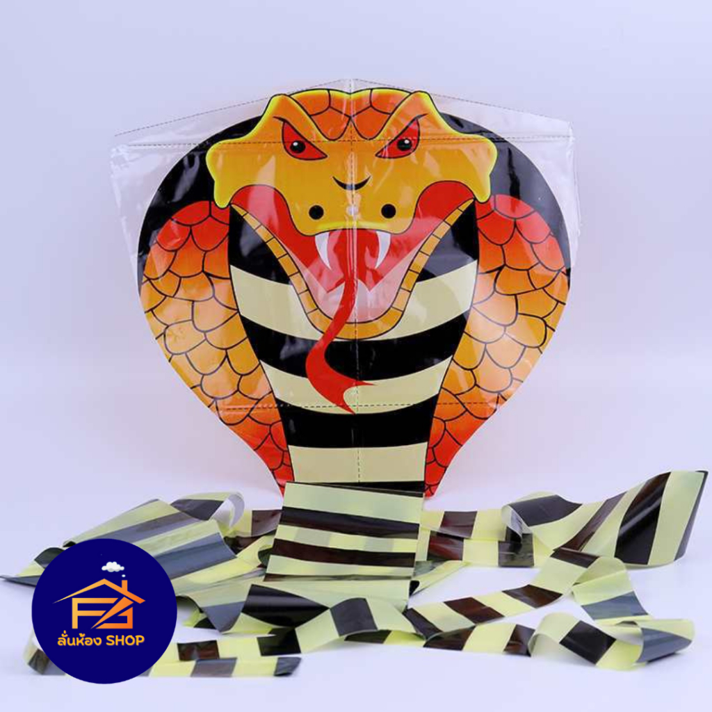 Mini Snake Kite 30cm Tail Length 3 Meters Orange Black Plastic From ...
