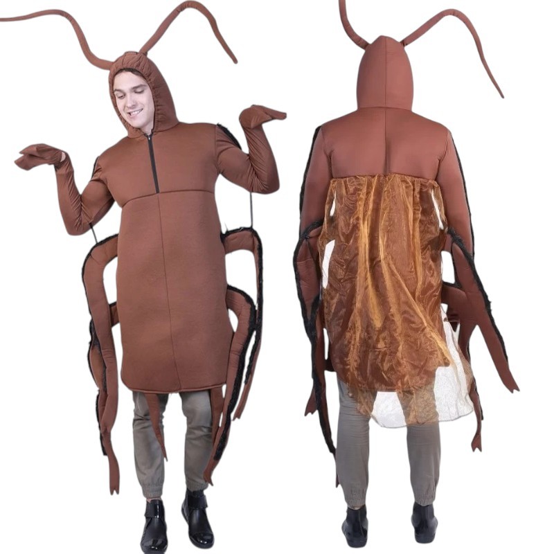 Cockroach Costume Adult Cockroaches Kids Fancy Dress Party New Year ...