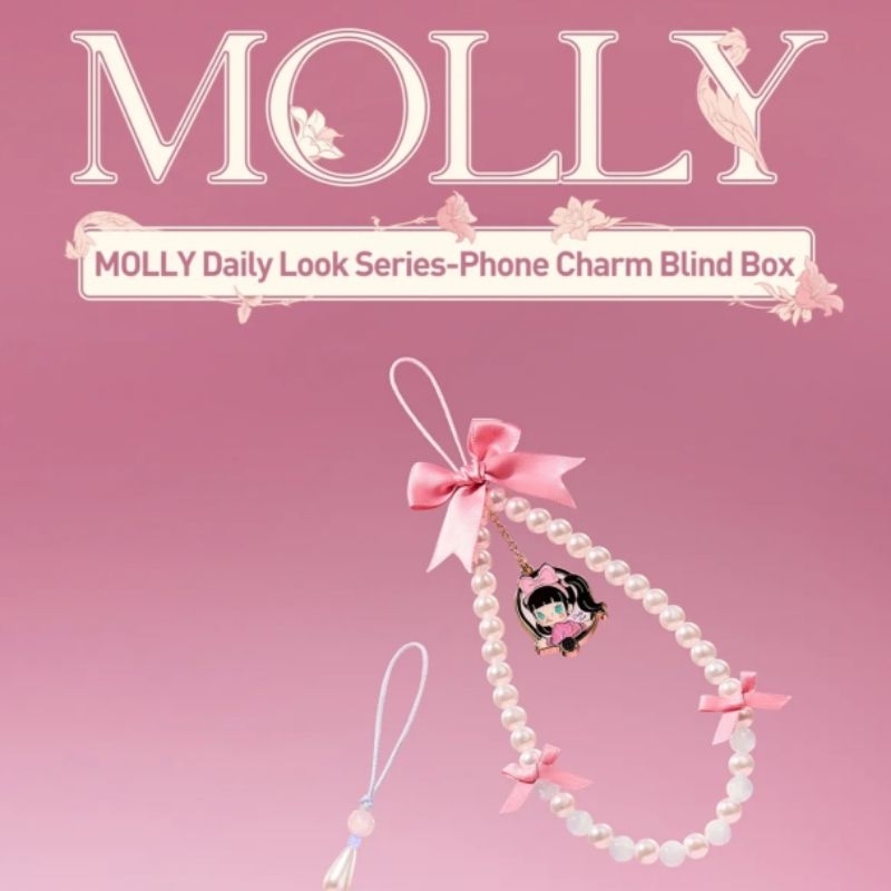 Molly Daily Look Series-Phone Charm Blind Box (Energetic girl) | Shopee ...
