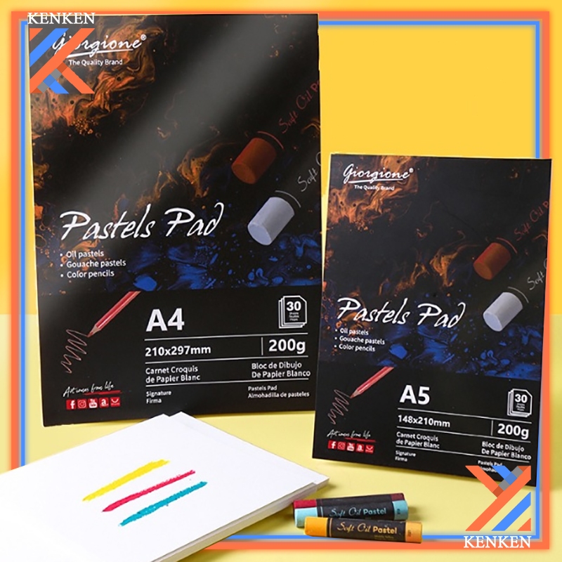 Giorgione Oil Painting Stick Special Paper 200g A4/A5 | Shopee Philippines