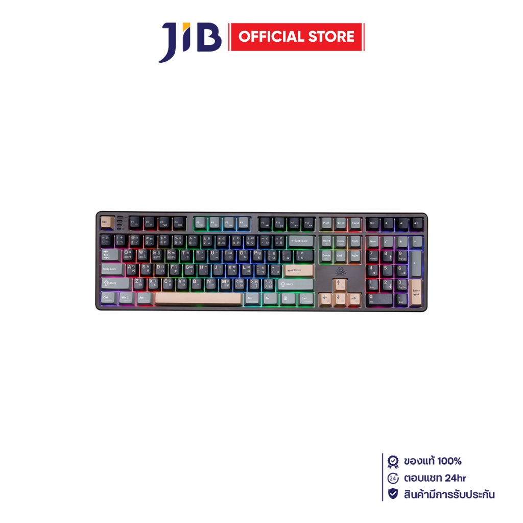 WIRELESS KEYBOARD (WIRELESS KEYBOARD) EGA TYPE CMK7 (BLACK) | Shopee ...