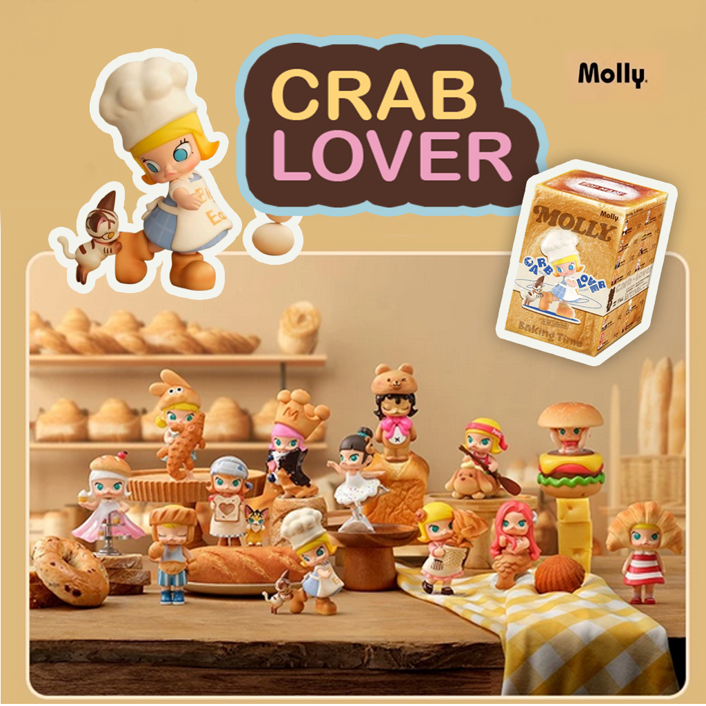 POPMART MOLLY Carb Lover Bread Head Series Random Box | Shopee Philippines