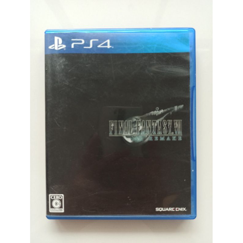 PS4 Games: FF7 Final Fantasy VII Remake Zone 2 2nd Hand ** Blame The ...