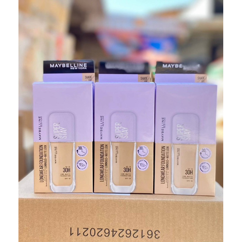 Ready (Sachet) Maybelline Superstay Lumi-Matte Foundation Lumimatte/5 ...