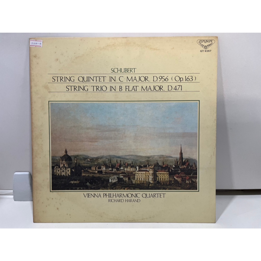 1LP Vinyl Records SCHUBERT STRING QUINTET IN C MAJOR D.956 GT 9367 ...