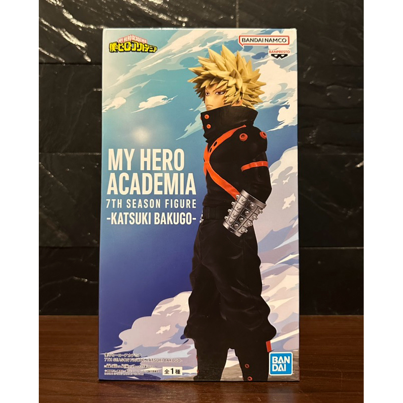 (100% Authentic) Bakugo Katsuki My Hero Academia 7th Season Figure Box ...