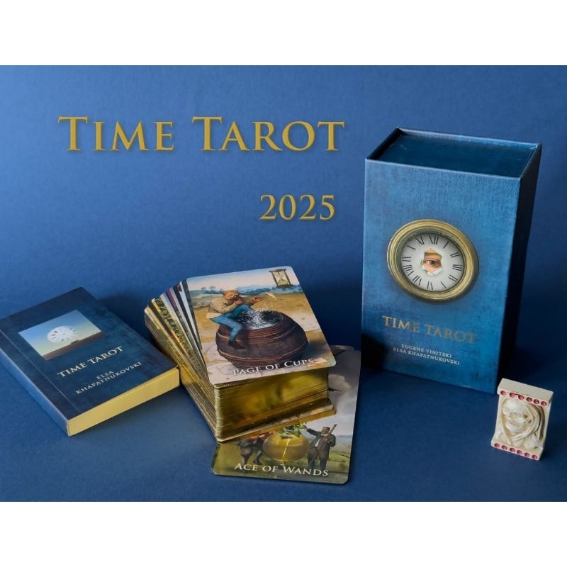 Time Tarot Genuine Gypsy cards Set Limited Gold Edge Luxury Shiny decks ...