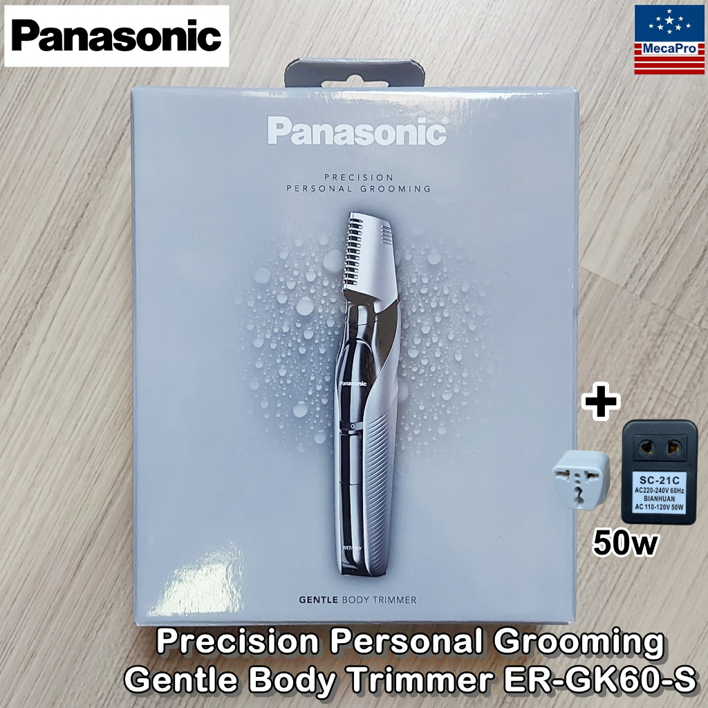 Panasonic Precision Personal Grooming Gentle Body Trimmer ER-GK60 ...