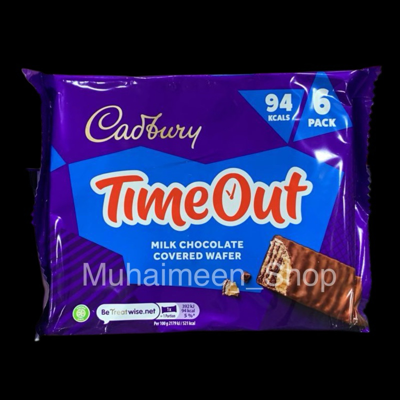 Timeout Cadbury 100 g. Milk chocolate Covered Wafer | Shopee Philippines