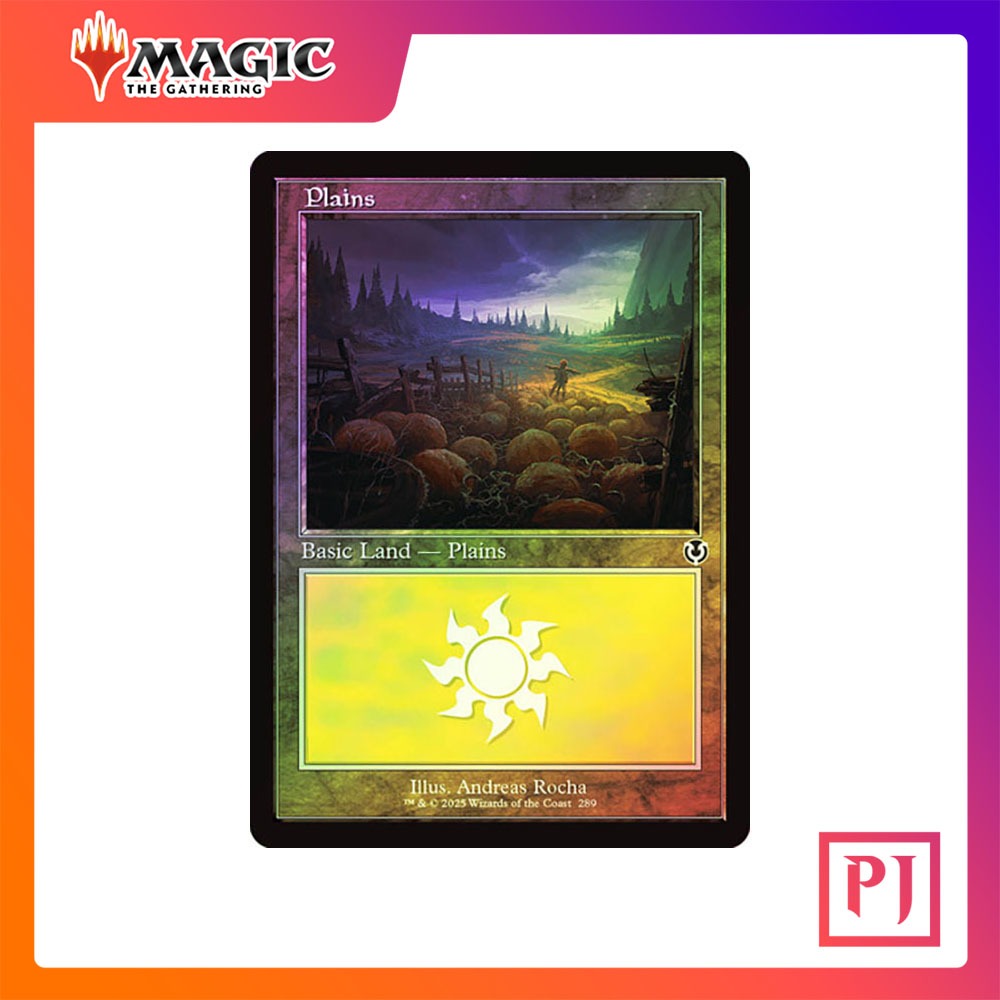 [MTG] Plains (289) (Retro Frame) [INR] [LAND] [COMMON] [FOIL] [ENG ...