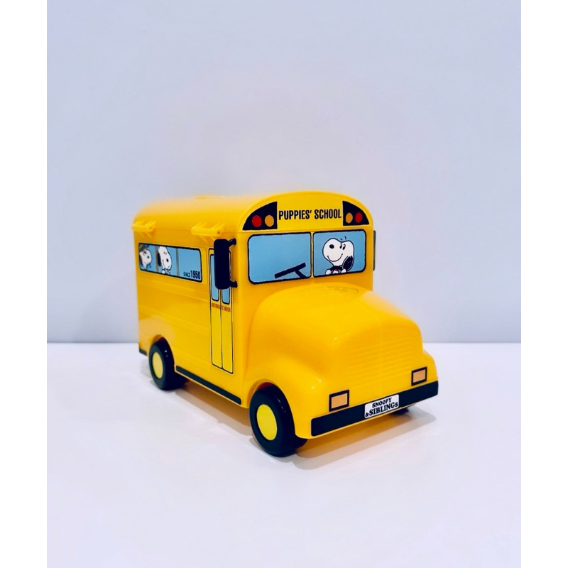 Box Ek Wish Snoopy Car School Bus | Shopee Philippines