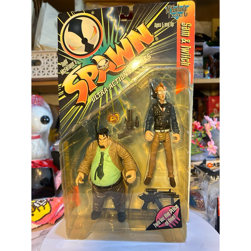 Mcfarlane toys Spawn Series 7 Sam and Twitch Action Figure | Shopee ...