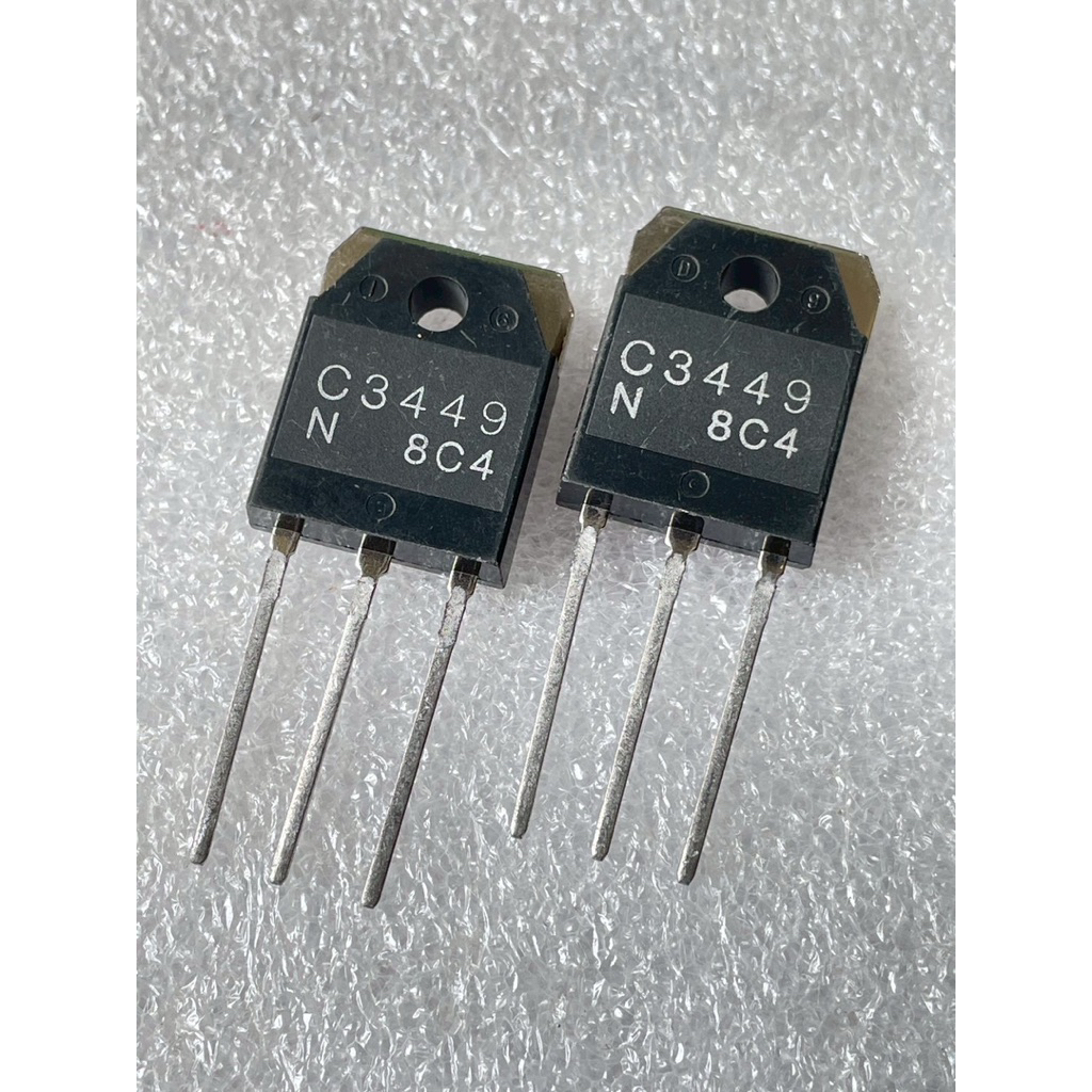 (Pack 1) 2SC3449 C3449 Brand Sanyo TO-3P 800V 7A NPN Triple Diffused Planar Silicon Transistor ...