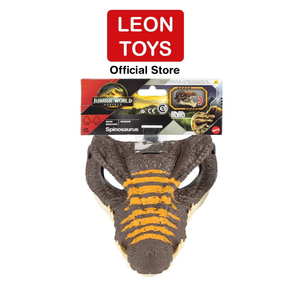 Jurassic World Rebirth Spinosaurus Dinosaur Mask JCG12 | Shopee Philippines