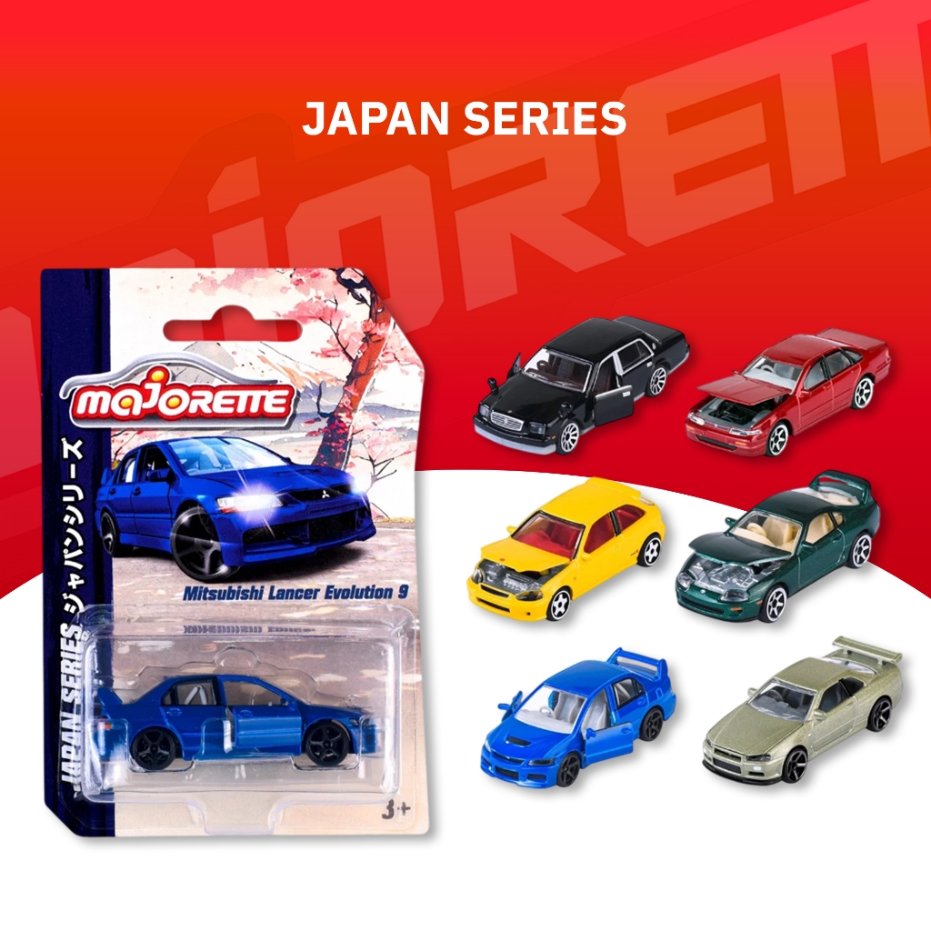 Majorette Japan Series Majoret Diecast Model Car Japanese Size 1/64 EK9 ...
