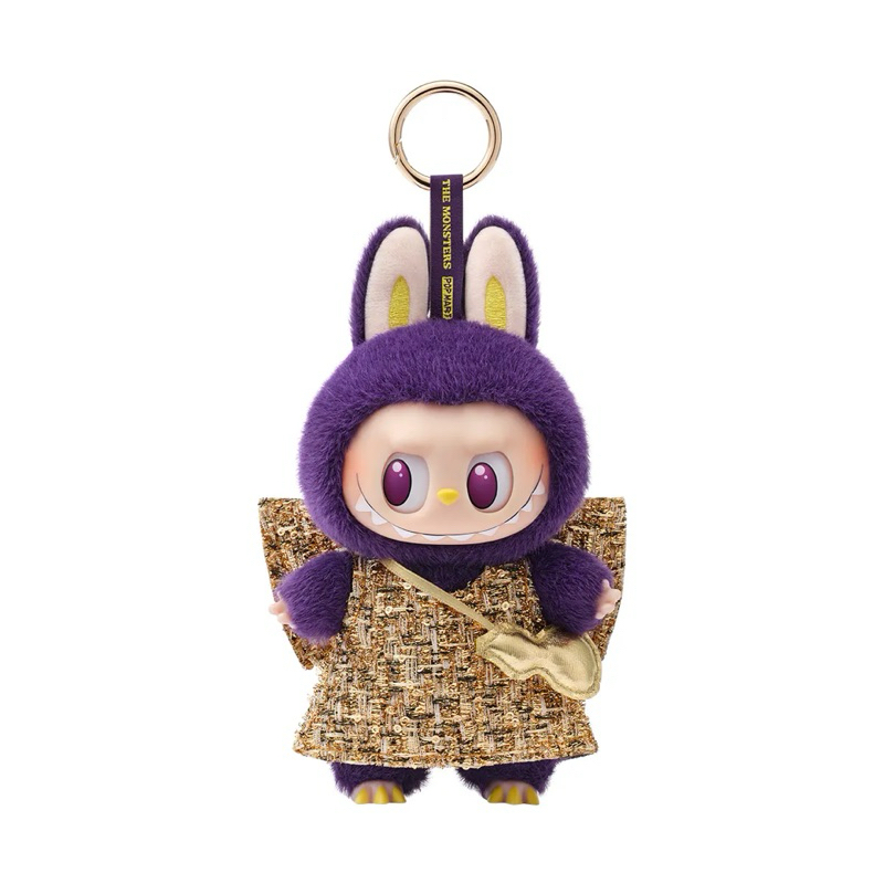 Purple Boo LABUBU × Pronounde-WINGS OF FORTUNE Vinyl Plush Hanging Card ...