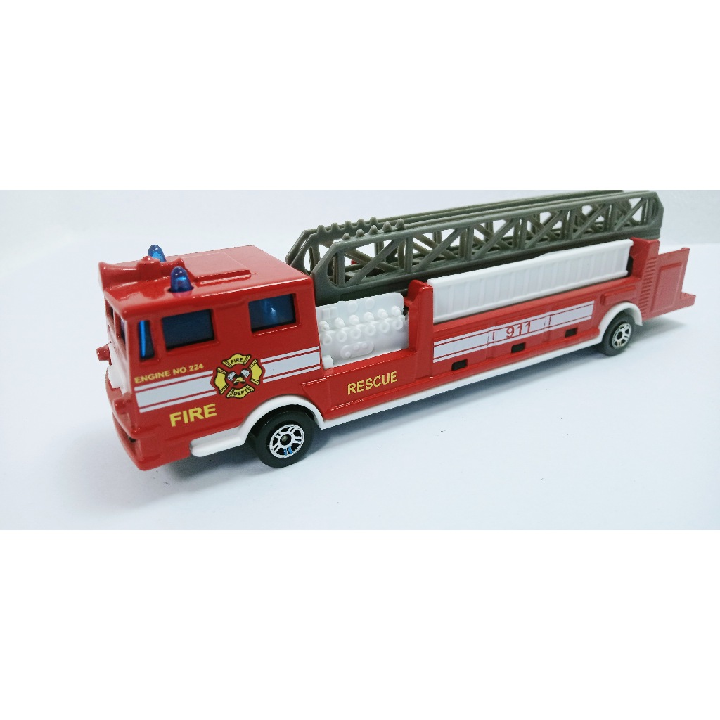 Majort Majorette FIRE RESCUE 911 Truck Model. | Shopee Philippines