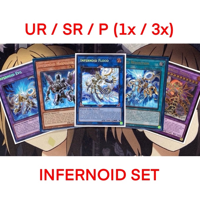 ORIGINAL Yu-Gi-Oh! Infernoid Set Terminal World UR/SR/AA/Parallel Rare/Alternative Art 1x Card ...