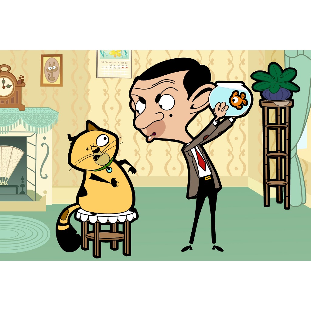 Poster Mr. Bean Thai Shop Made Posters Frames According To Size ...