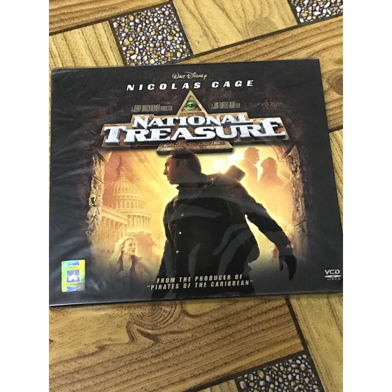 VCD Movie (4) NATIONAL TREASURE Hunt The World Edge Original Disc ...
