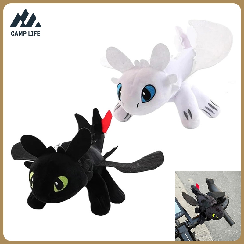 Car Accessories Toothless Doll Little Dragon Helmet Bicycle Motor On ...