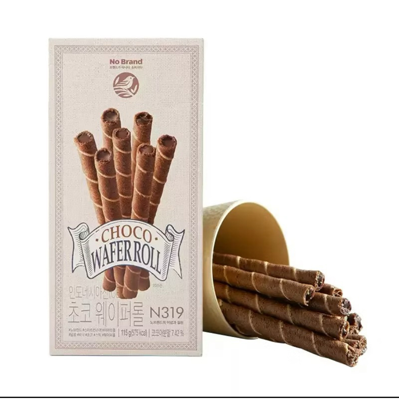 Authentic/no brand choco wafer roll 115g | Shopee Philippines