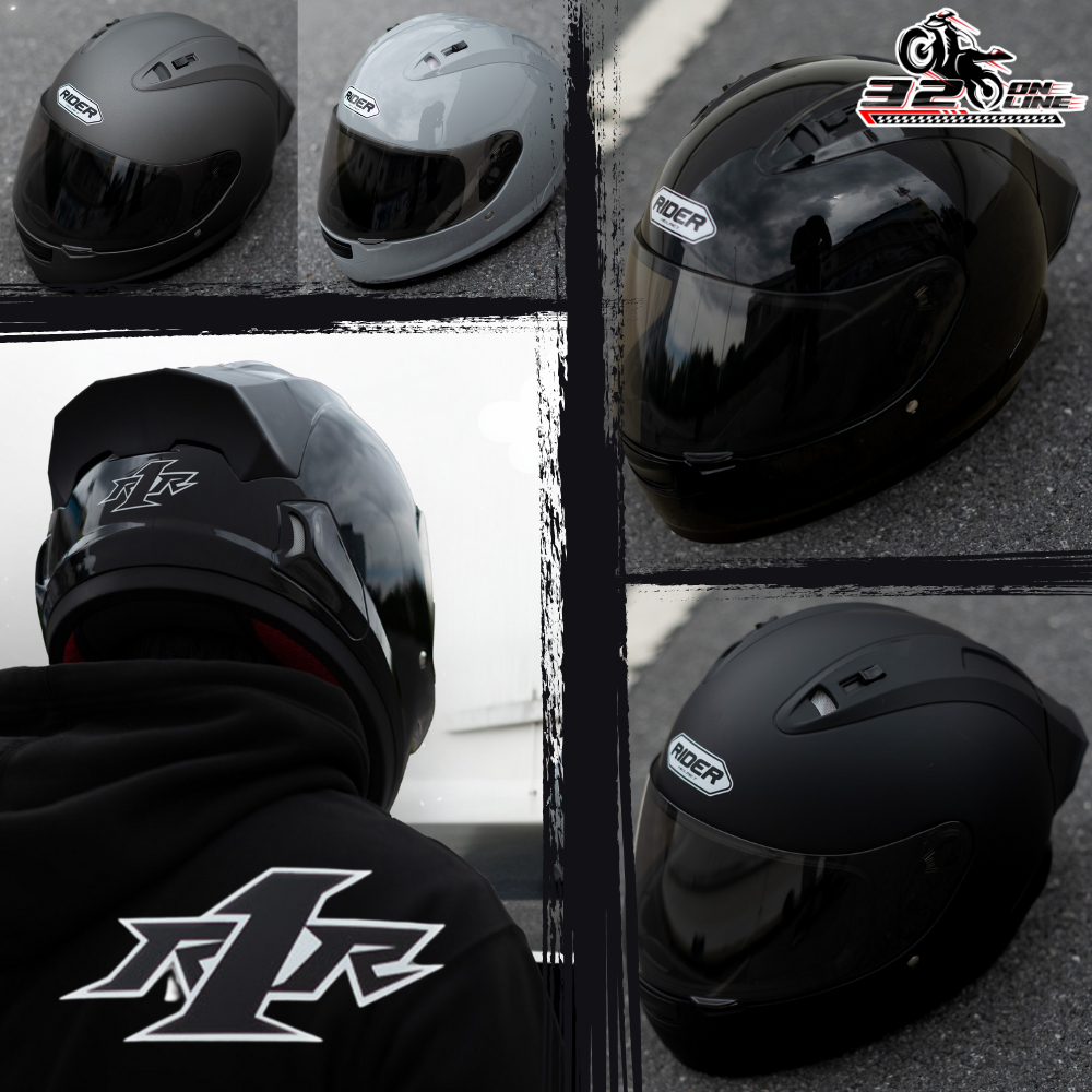 RIDER R1R FULL FACE Cap Plain Color!!320sp.online | Shopee Philippines