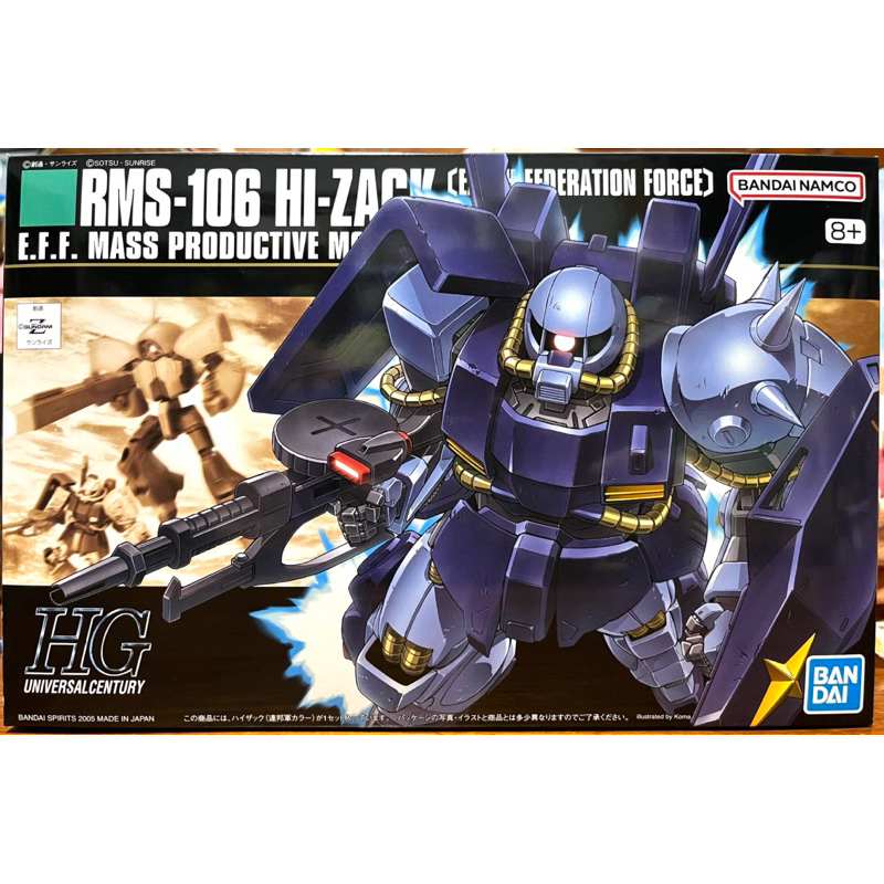 Gunpla HGUC 1/144 RMS-106 HI-ZACK E.F.S.F. | Shopee Philippines