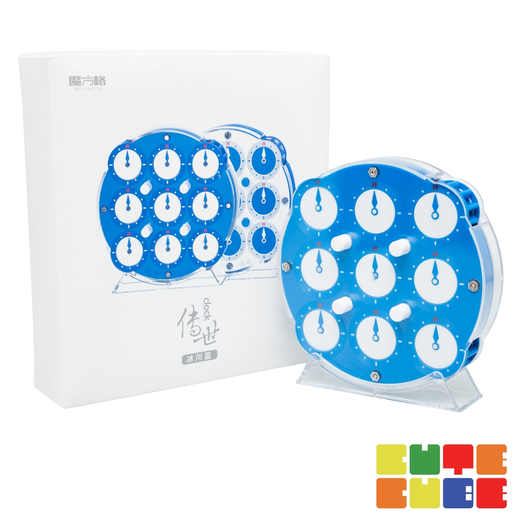 Rubik QiYi Magnetic Clock (Glacier Blue Edition) (With Magnet ...