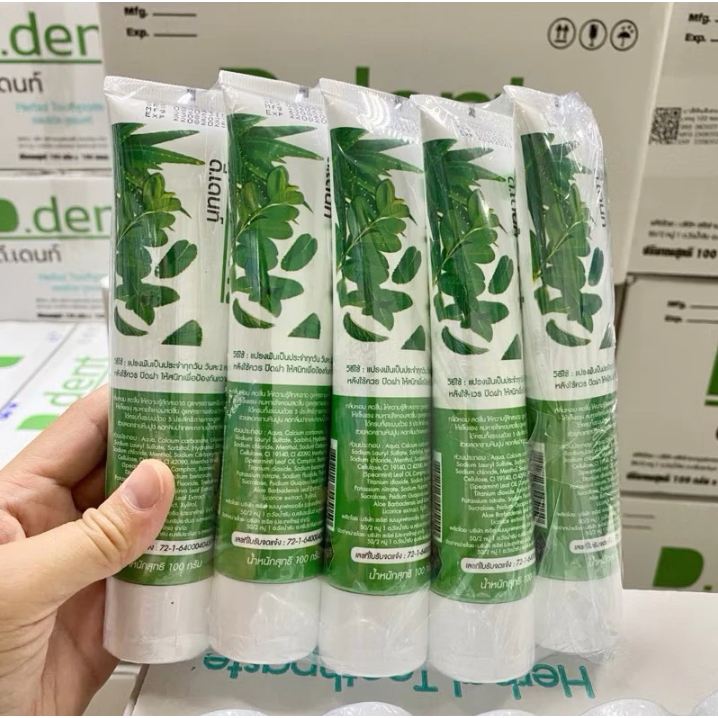 [5 Get 5 10 Tubes] Ddent D.dent Toothpaste From The Company * According ...