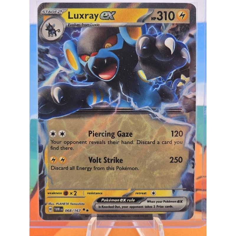 Pokemon Card "Luxray EX /167" Twilight Masquerade | Shopee Philippines
