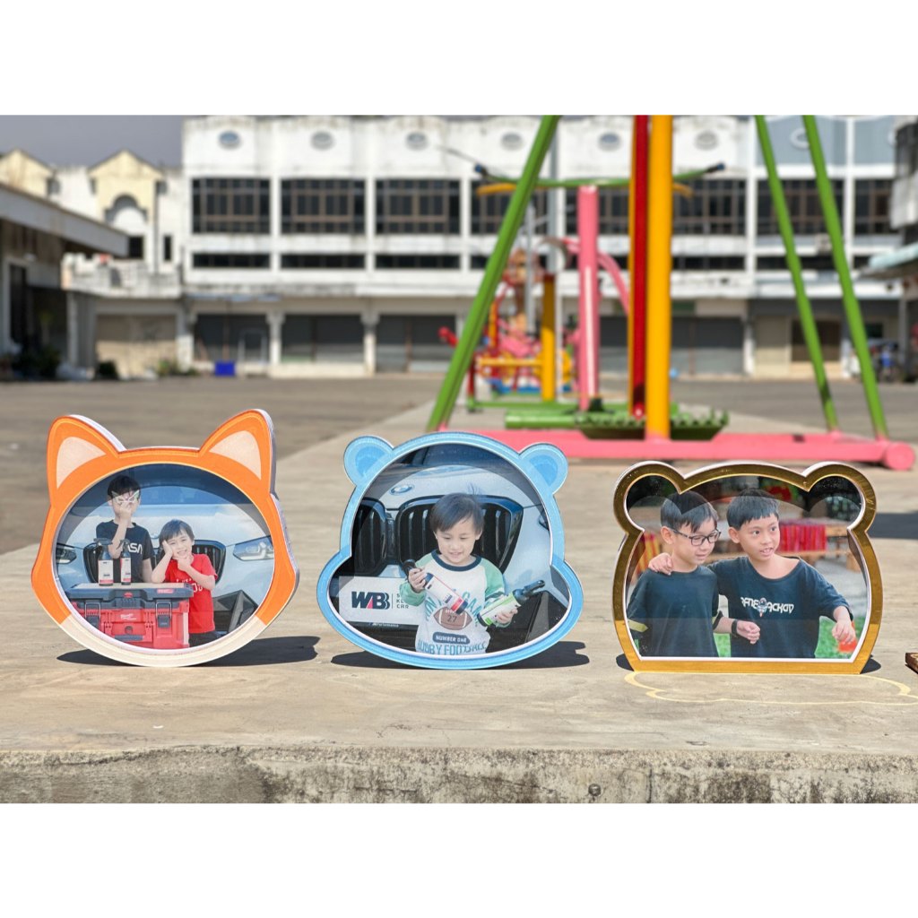 Acrylic + Plaswood Photo Frame 4 Layers Made To Order Free Picture Size ...