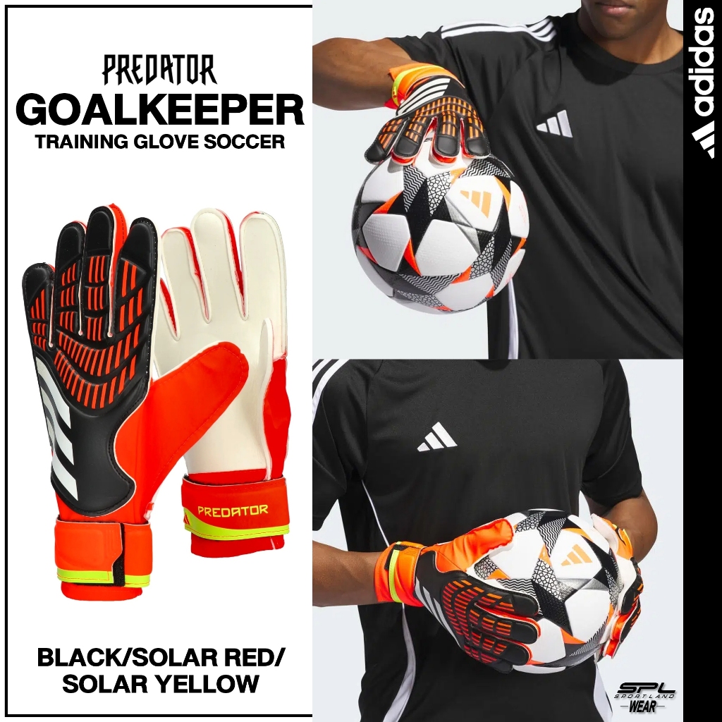 Adidas Goalkeeper Gloves Goal Predator TRN IQ4027 (1000) | Shopee ...