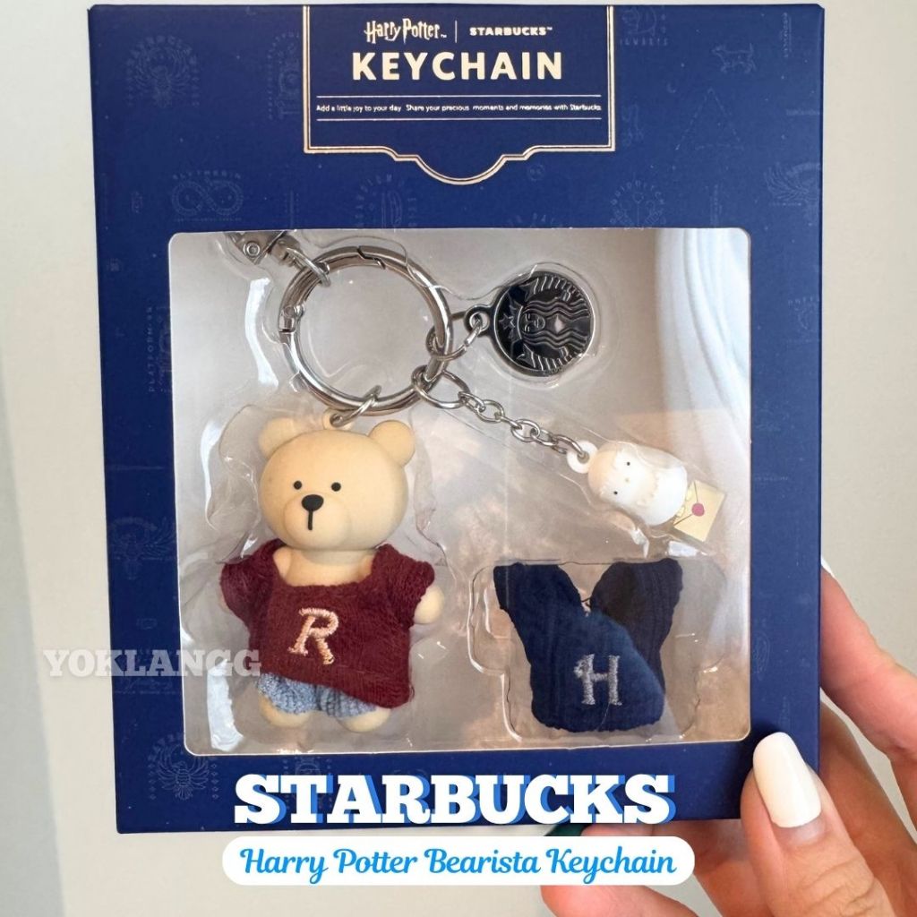 Starbucks Korea 2025 Harry Potter Bearista Keychain/New Year Limited MD ...