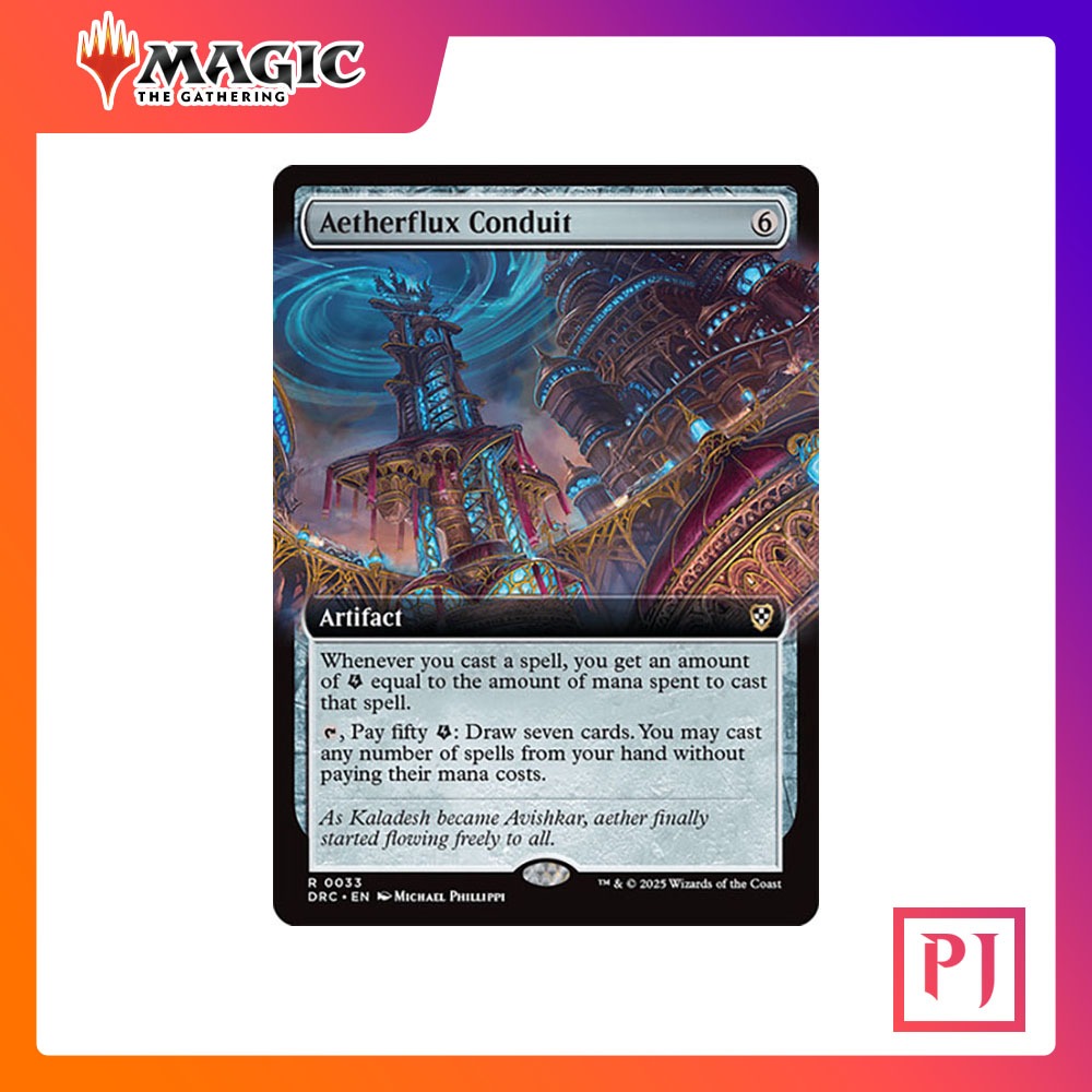 [MTG] Aetherflux Conduit (Extended Art) [DFT] [ARTIFACT] [RARE] [NORMAL ...