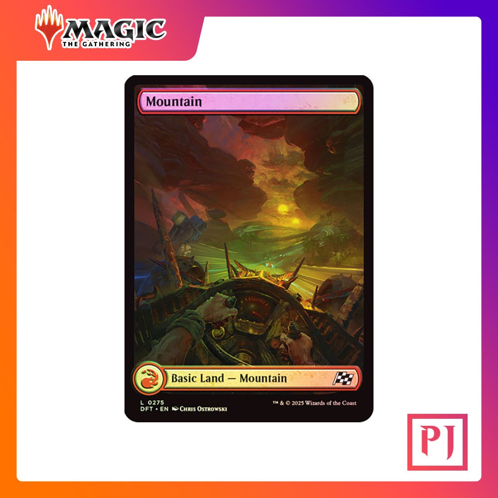 [MTG] Mountain (275) (Full Art) [DFT] [LAND] [COMMON] [FOIL] [ENG ...